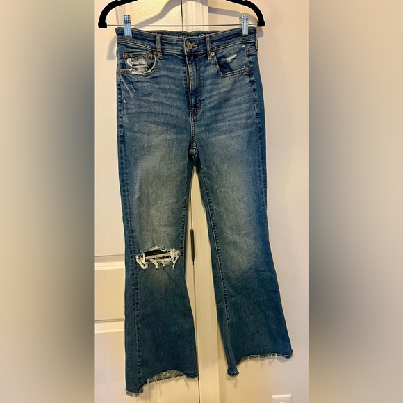 American Eagle Outfitters | Jeans | American Eagle Ripped Super High ...
